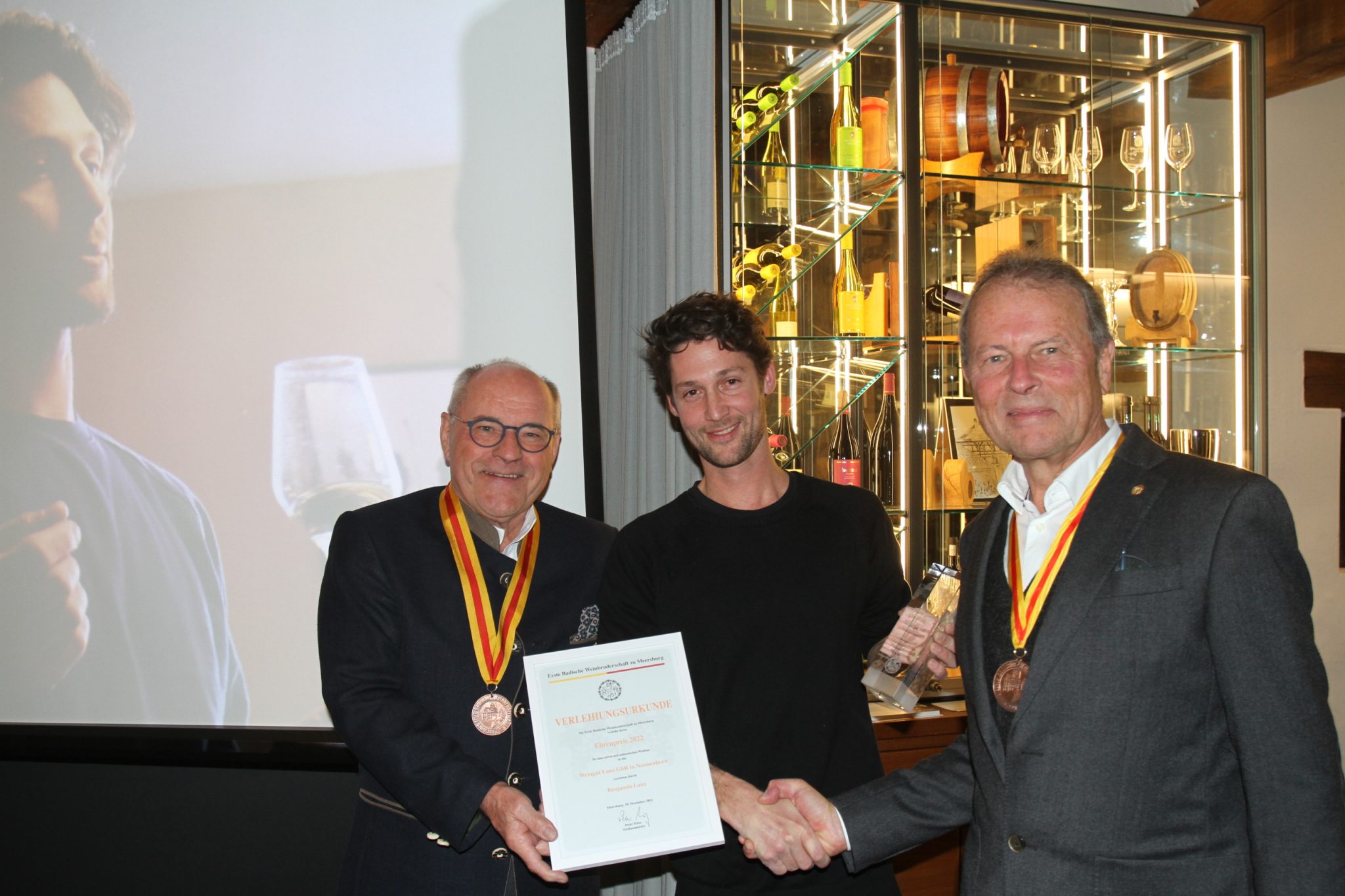 Jahresausklang 2022 mit Verleihung des Ehrenpreises – weinbruderschaft ...